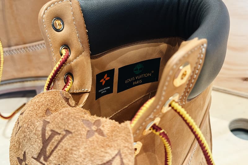 Detailed Look Louis Vuitton x Timberland Boots | Hypebeast