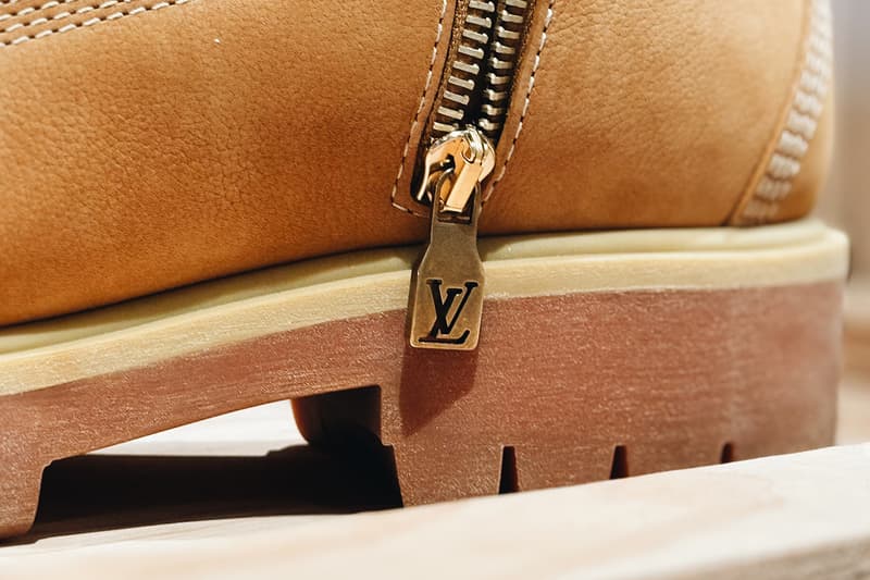 Detailed Look Louis Vuitton x Timberland Boots | Hypebeast