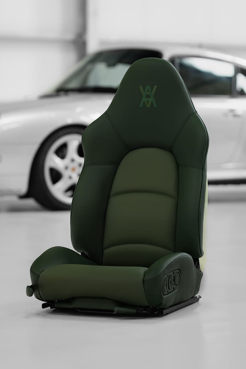 Daniel Arsham x Justin Placek Porsche 993 Interior | Hypebeast