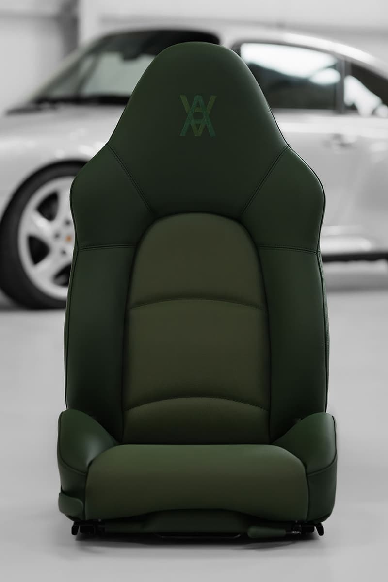 Daniel Arsham x Justin Placek Porsche 993 Interior | Hypebeast