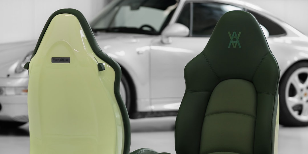 Daniel Arsham x Justin Placek Porsche 993 Interior | Hypebeast