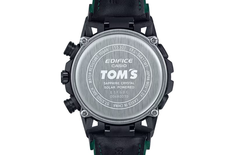 Casio Edifice x TOM'S EFSS641TMS1A Watch Collab | Hypebeast