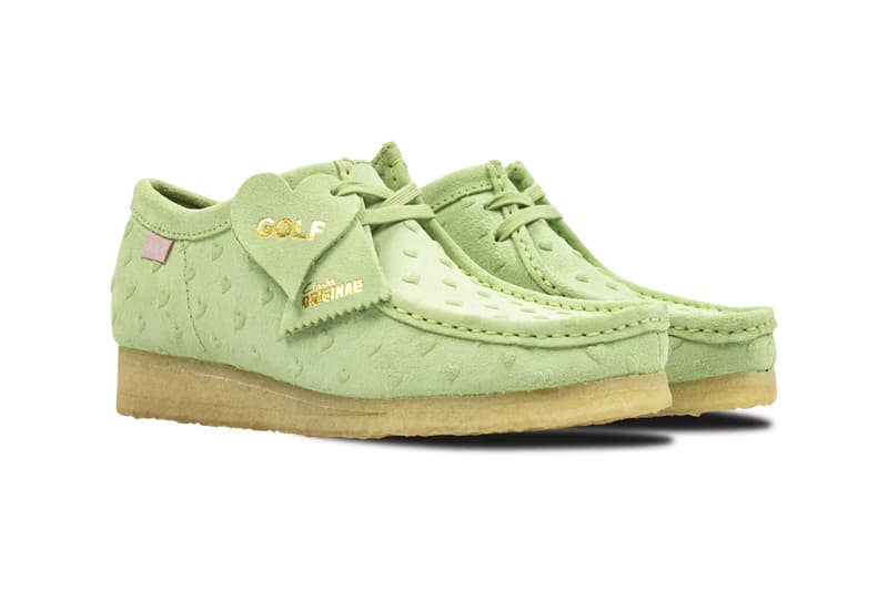 GOLF WANG x Clarks To Drop Heart-Print Wallabee | Hypebeast