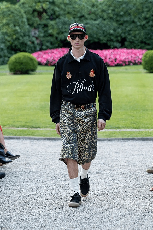 RHUDE Spring/Sumer 2025 at Lake Como | Hypebeast