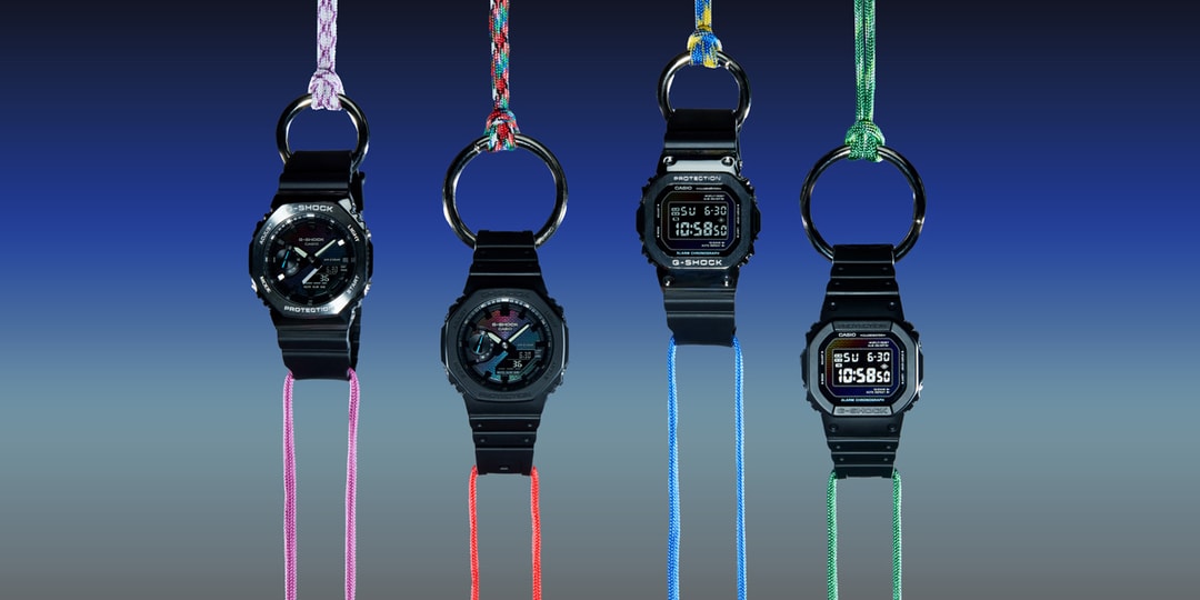 G-SHOCK Debuts Rainbow-Colored Brick Wall Collection | Hypebeast