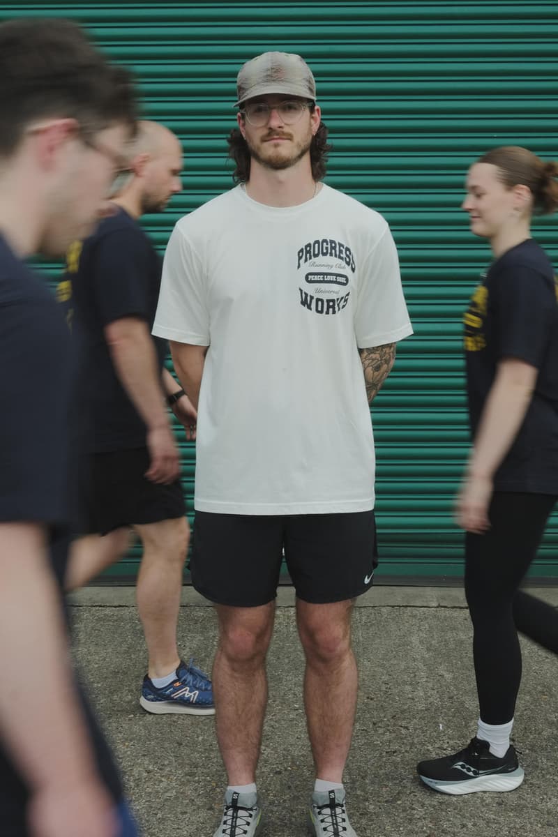 Universal Works x Progress Running Club T-Shirt Release | Hypebeast
