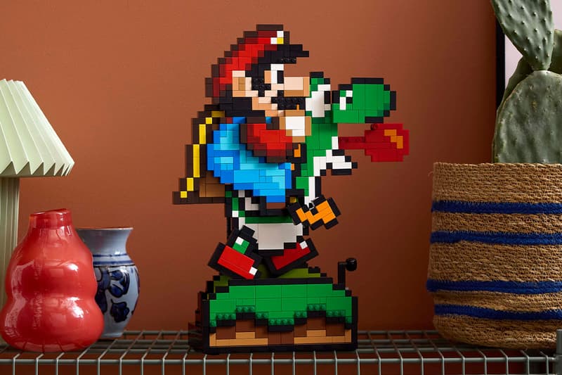 LEGO Super Mario World Mario Yoshi Set Info | Hypebeast