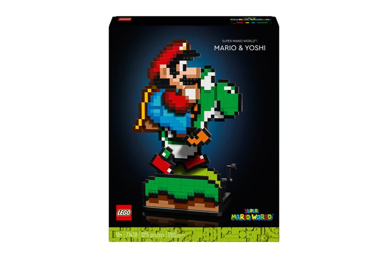 LEGO Super Mario World Mario Yoshi Set Info | Hypebeast