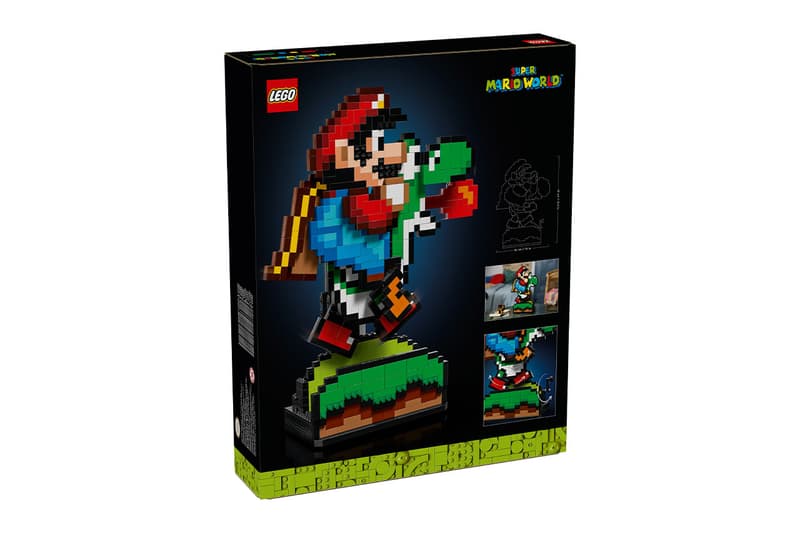 LEGO Super Mario World Mario Yoshi Set Info | Hypebeast