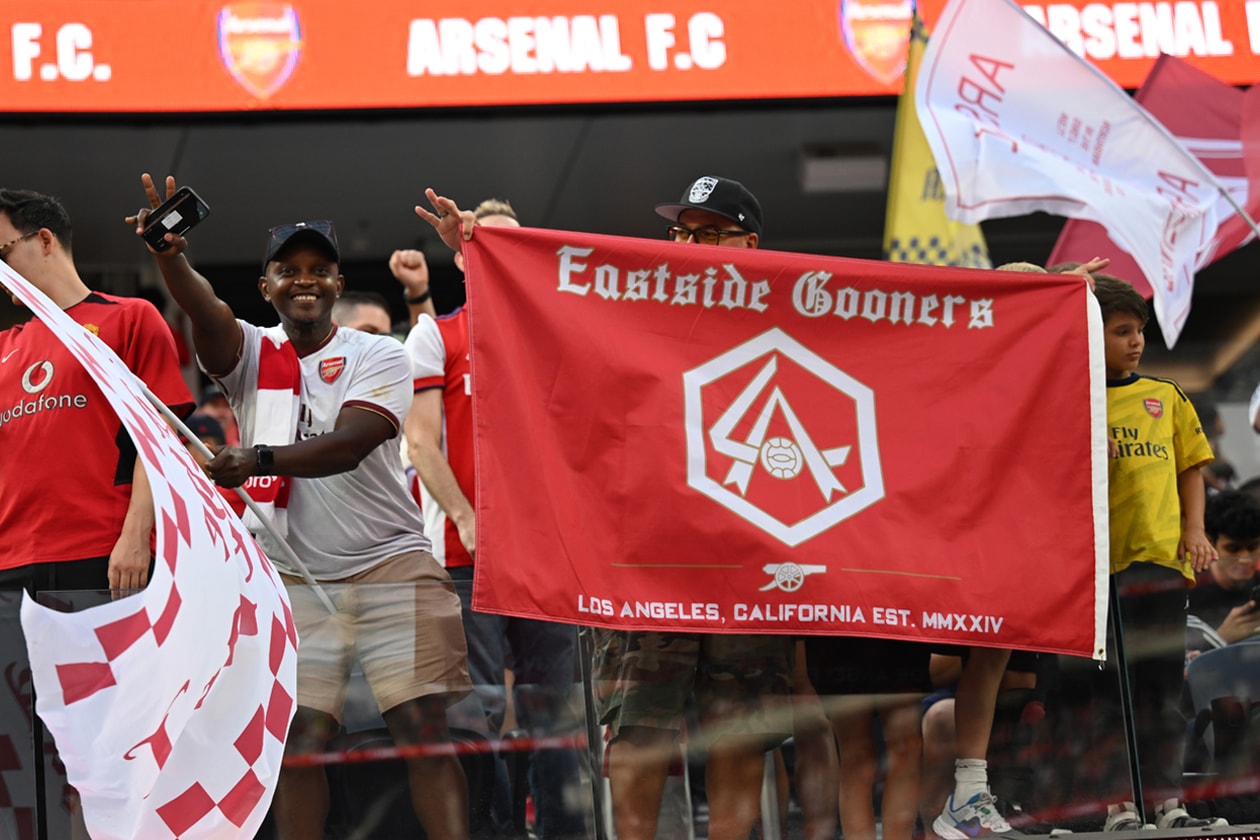 Victory Through Harmony It's the Arsenal Way US Tour | Hypebeast