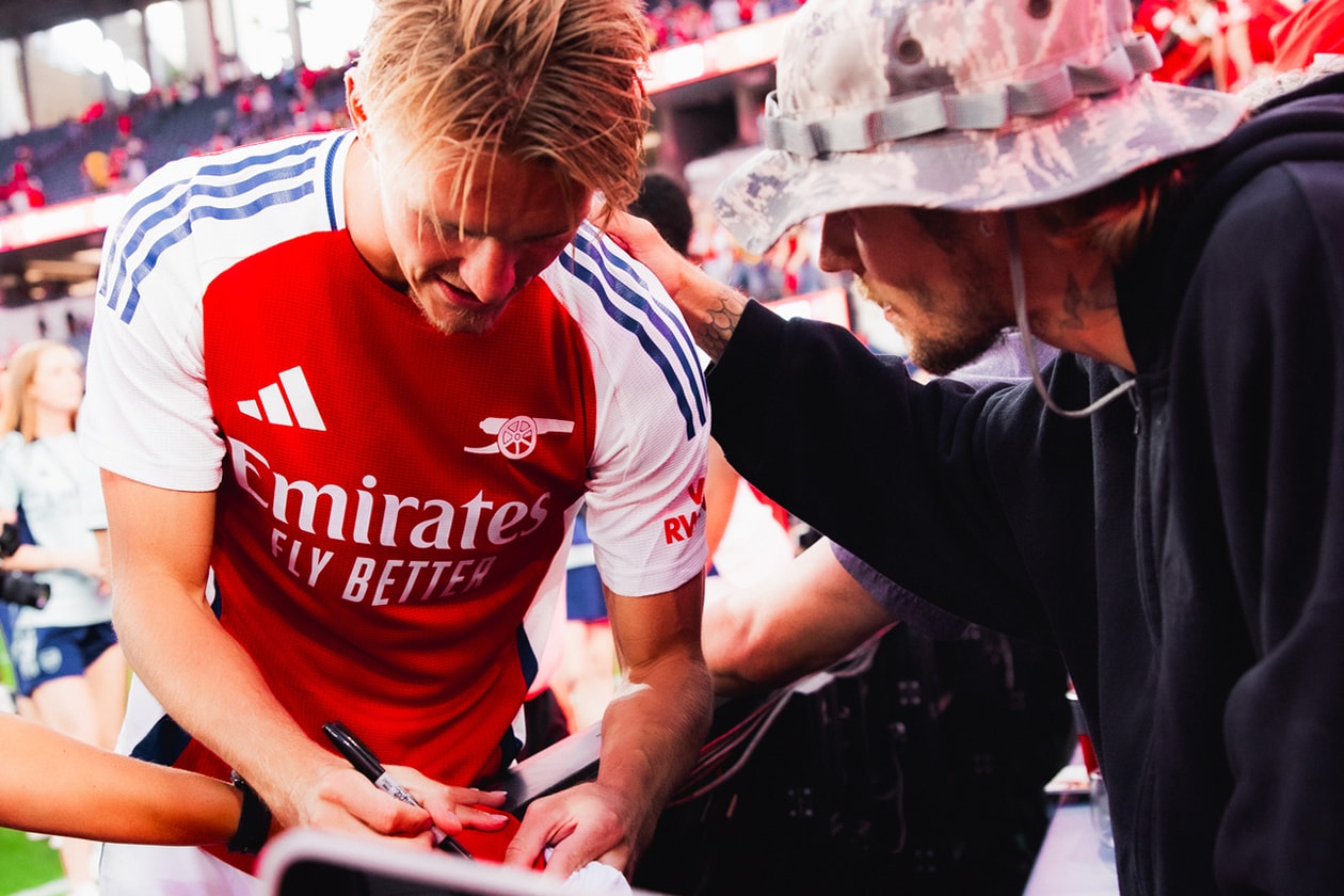 Victory Through Harmony It's the Arsenal Way US Tour | Hypebeast