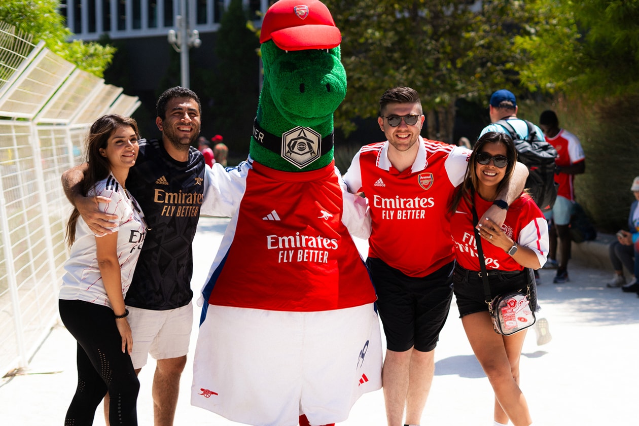 Victory Through Harmony It's the Arsenal Way US Tour | Hypebeast