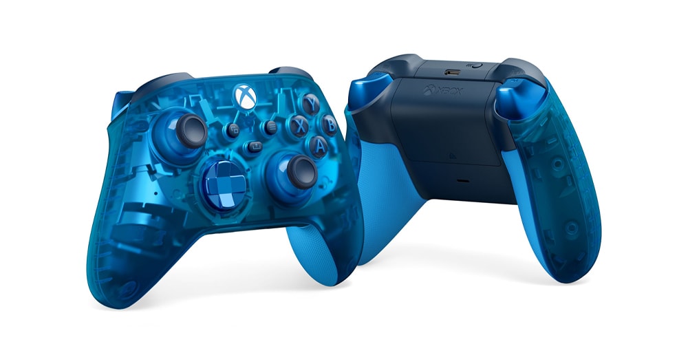 Xbox Reveals Translucent Sky Cipher Controller | Hypebeast