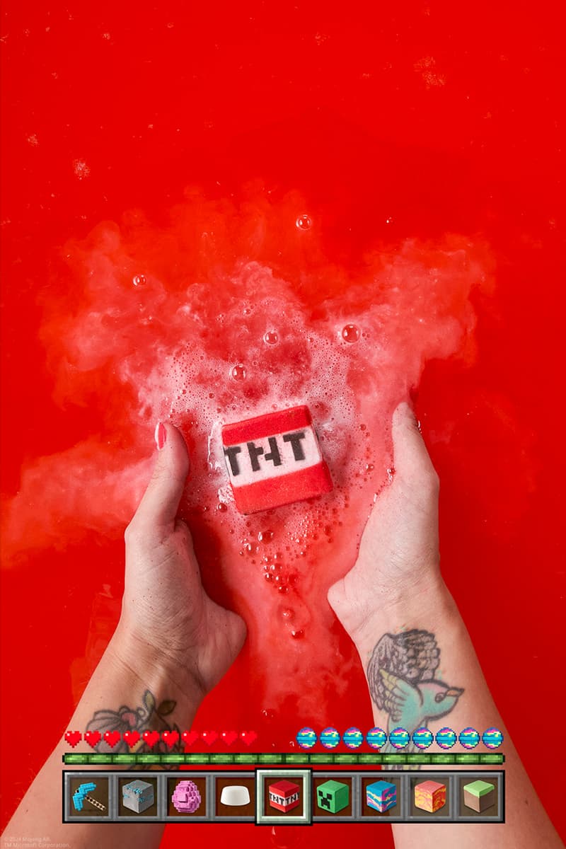 LUSH Crafts New Bath Range Inspired by Minecraft | Hypebeast