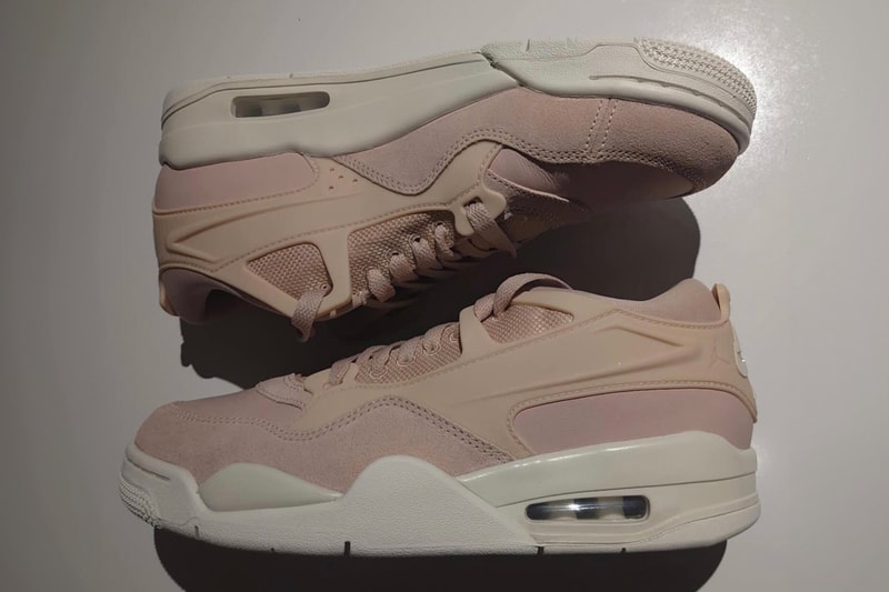 First Look at the Air Jordan 4 RM "Pink Oxford" - Sneakers Cartel