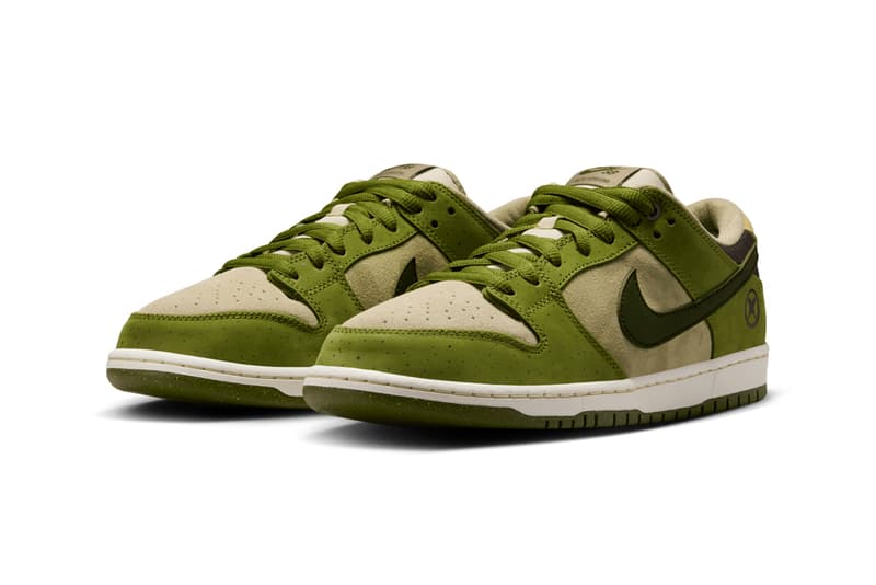 Yuto Horigome Nike SB Dunk Low Asparagus HF8022-300 Info | Hypebeast