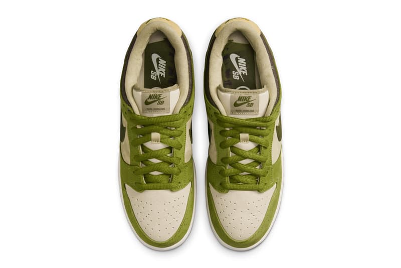 Yuto Horigome Nike SB Dunk Low Asparagus HF8022-300 Info | Hypebeast