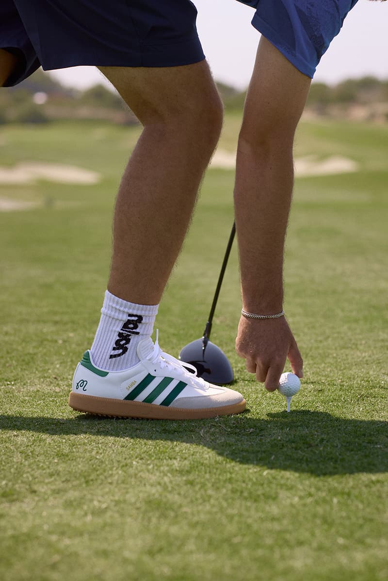 First Look at the Malbon x adidas Samba Golf | Hypebeast