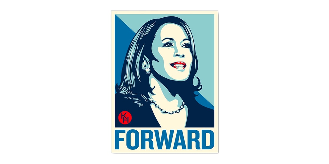 Shepard Fairey Kamala Harris Forward Political Poster | Hypebeast