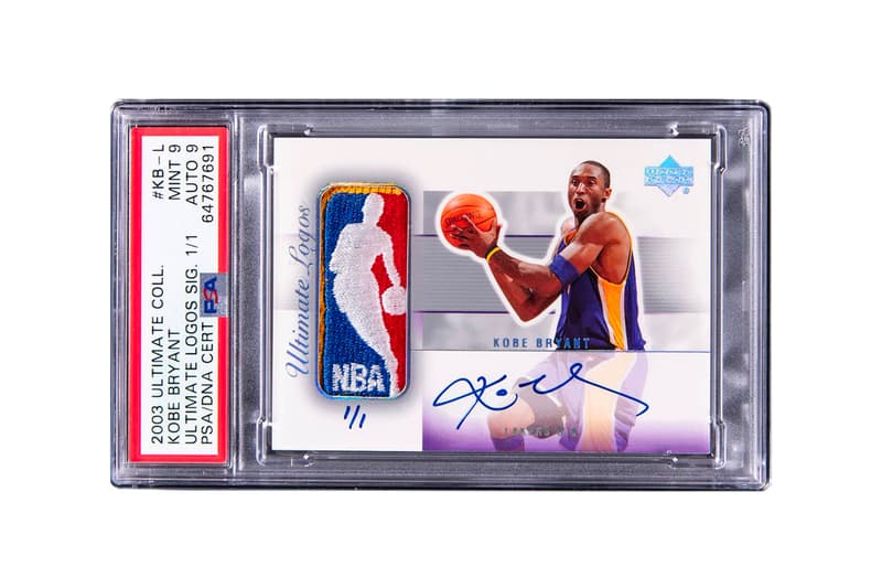 Kobe Bryant Lakers Logoman Card Sells $1.6 Million Auction | Hypebeast