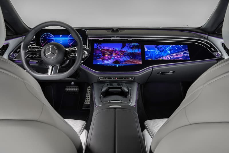 Mercedes Benz x Boosteroid In Car Gaming Info | Hypebeast