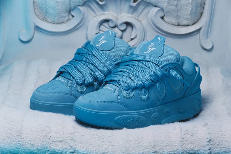 LaMelo Ball x PUMA Drops Jaw-Dropping Blue Kicks | Hypebeast