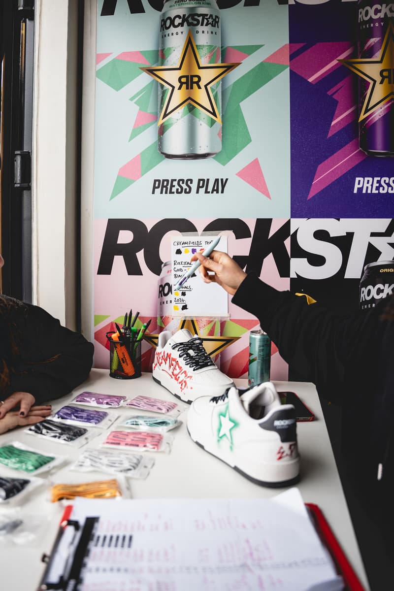 Rockstar Energy Drink Customizes Festival Footwear | Hypebeast