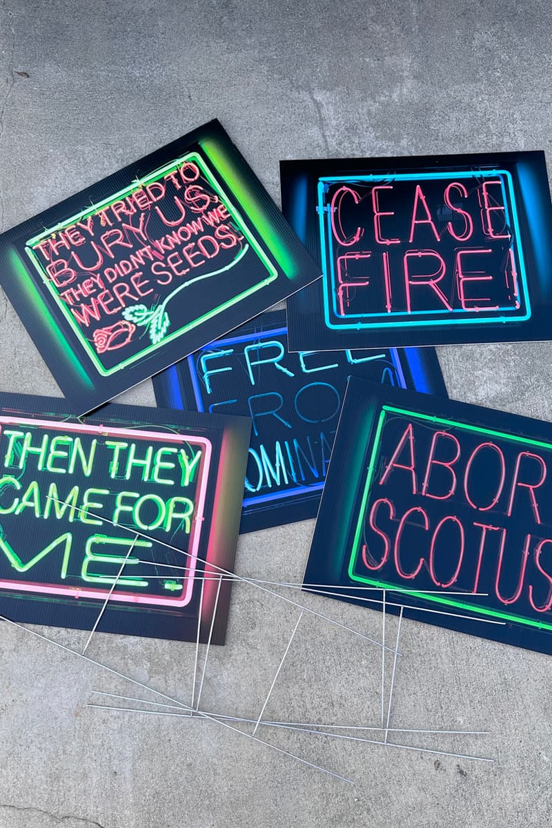 Patrick Martinez 2024 U.S. Election Lawn Signs | Hypebeast