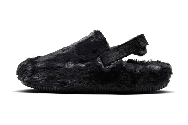 Nike's Calm Mule Gets a Furry Makeover For the Holiday Season ...