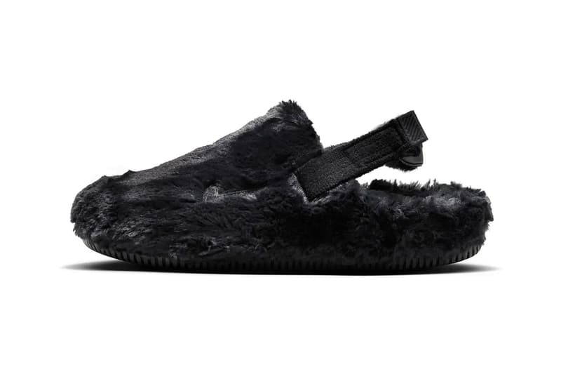 Nike's Calm Mule Furry Makeover Holiday Season | Hypebeast