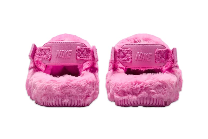 Nike's Calm Mule Furry Makeover Holiday Season | Hypebeast