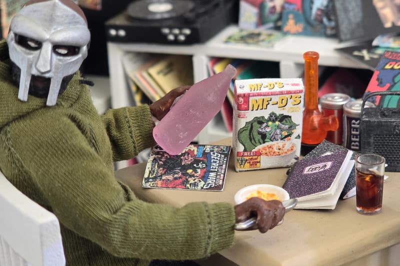 MF DOOM Hip Hop Vinyl Toy Christian's Custom Figures | Hypebeast
