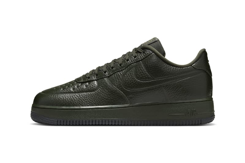 Official Look Nike Air Force 1 Low Pro Tech Waterproof "Sequoia ...