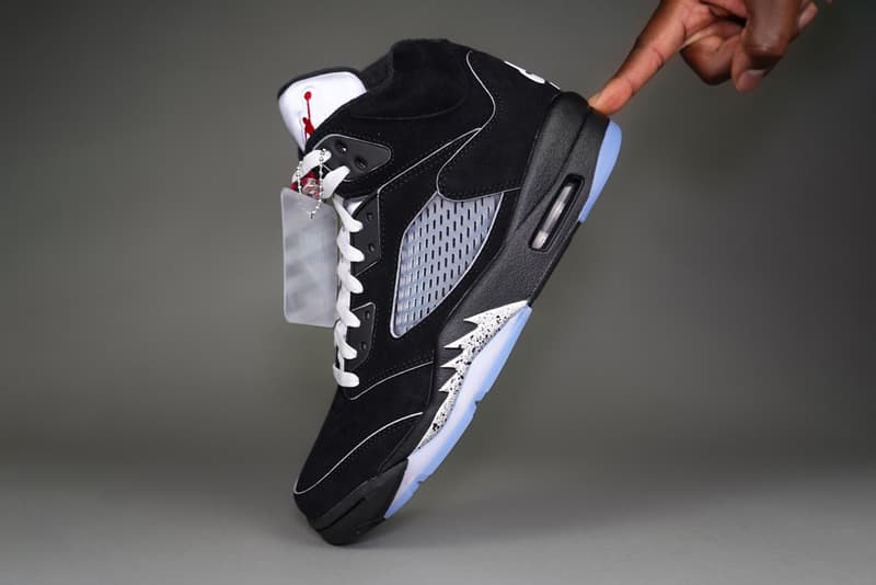 Air Jordan 5 Black Metallic Reimagined HF3975-001 Info | Hypebeast