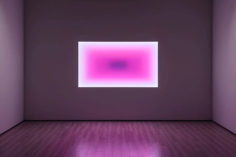 James Turrell Unveils Tall Wide Glass Piece at Almine Rech Paris ...