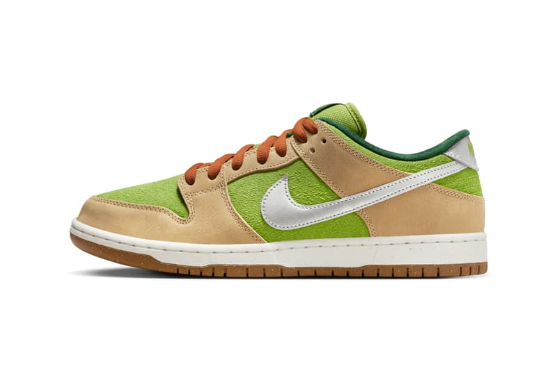 Nike SB Dunk Low Sesame and Pear FQ7585-200 Release Date | Hypebeast