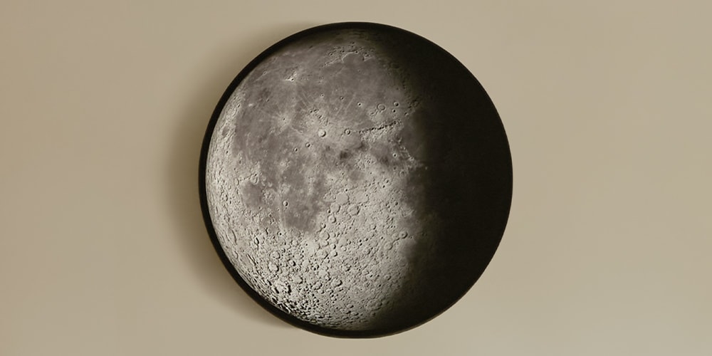 The "Phase" Lamp Mirrors the Moon's Cycles | Hypebeast