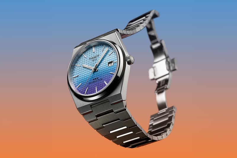 Tissot PRX Powermatic 80 Gradient Forged Carbon | Hypebeast
