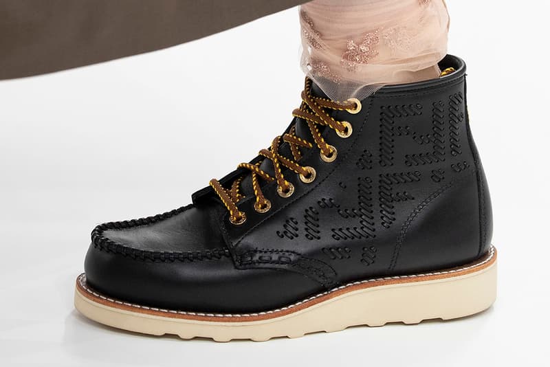 Fendi Red Wing Heritage Classic Moc Boots Release Info | Hypebeast