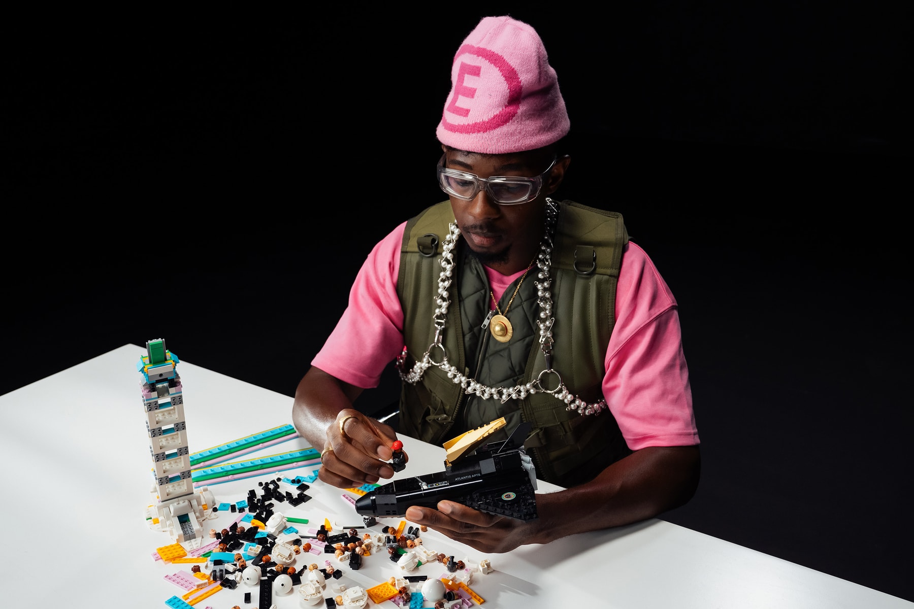 Video: Jean Jacques Ndjoli Builds the Pharrell Williams x LEGO® Set ...