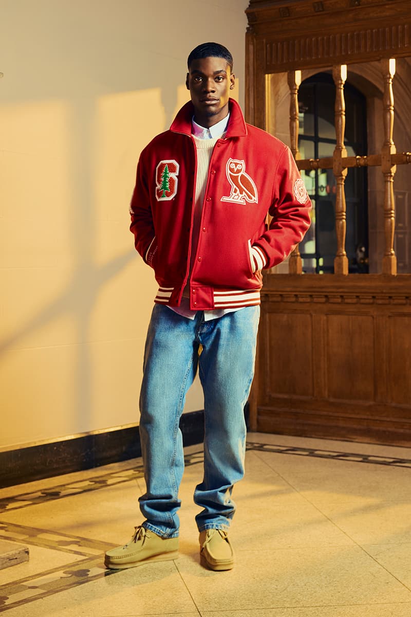 Drake's OVO Collegiate Drop UofT Yale Cambridge Stanford Western ...
