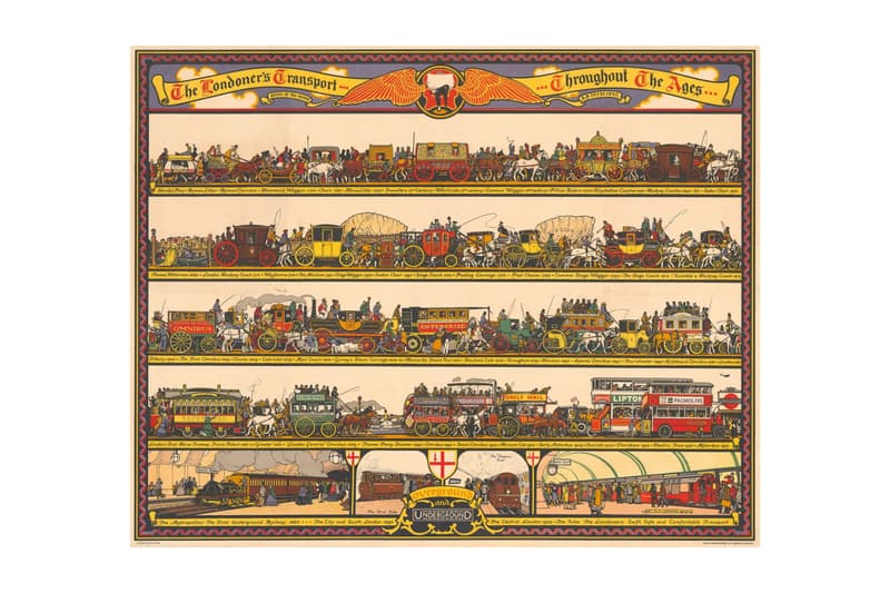 'Mapping the Tube' Exhibition at The Map House London | Hypebeast