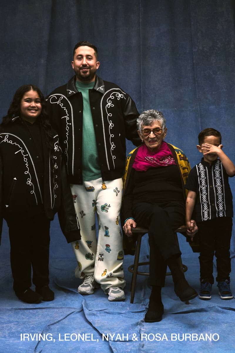 Angelo Baque's Second Champion Collab Has Strong Familial Ties | Hypebeast