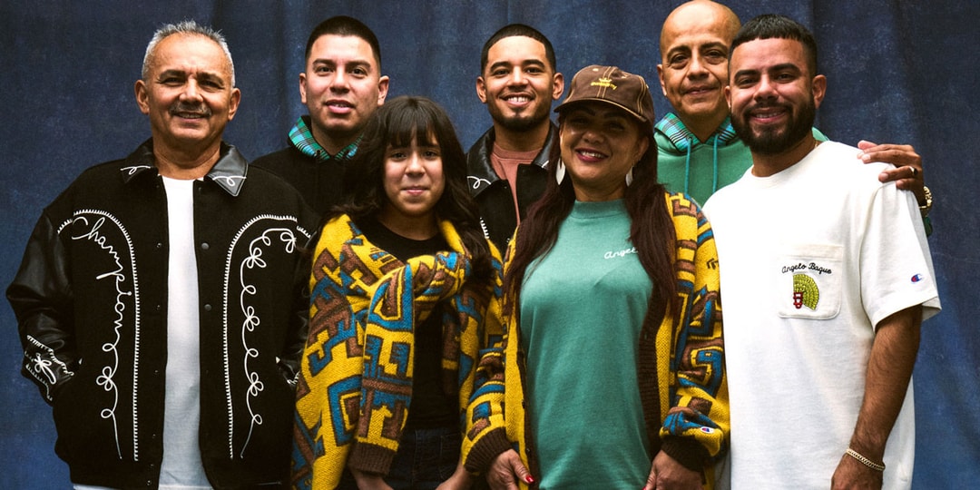 Angelo Baque's Second Champion Collab Has Strong Familial Ties | Hypebeast