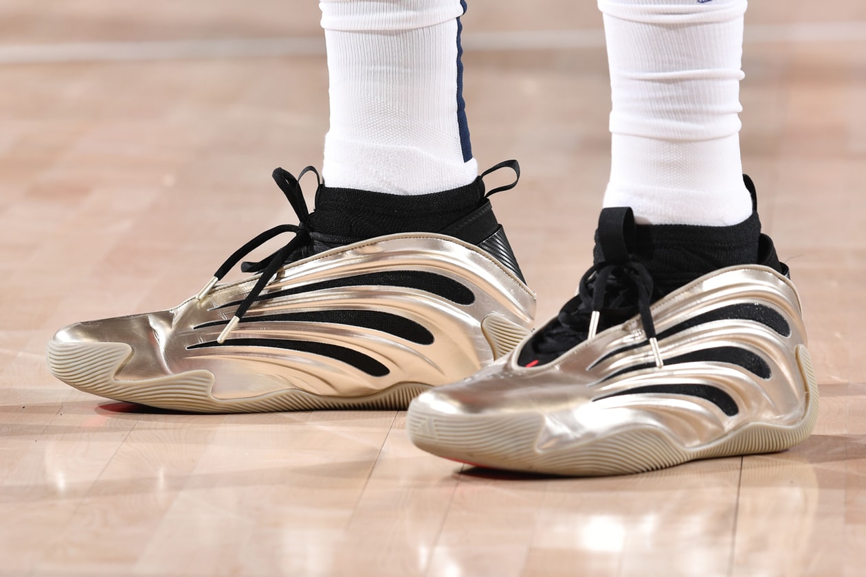 adidas Harden Vol. 9 White Metallic JR2504 Release Info | Hypebeast