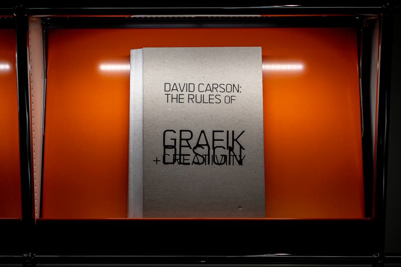 David Carson's 'The Rules of Grafik Design + Creativity' | Hypebeast