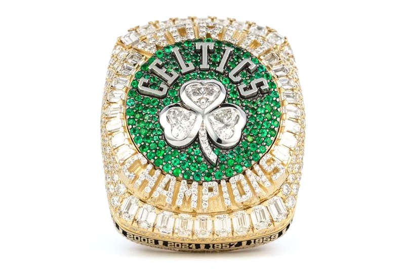 Closer Look Boston Celtics' NBA Championship Rings | Hypebeast