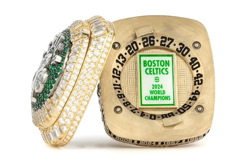 Closer Look Boston Celtics' NBA Championship Rings | Hypebeast