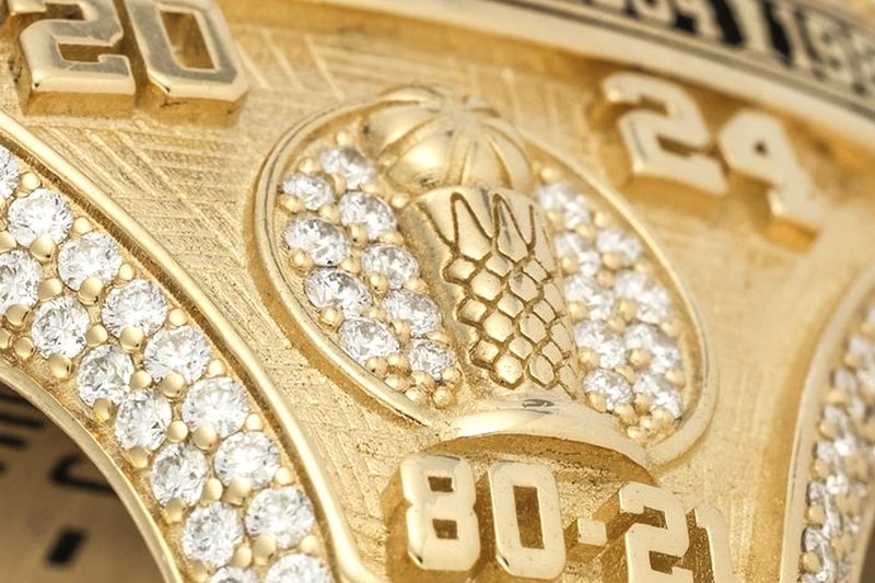 Closer Look Boston Celtics' NBA Championship Rings | Hypebeast