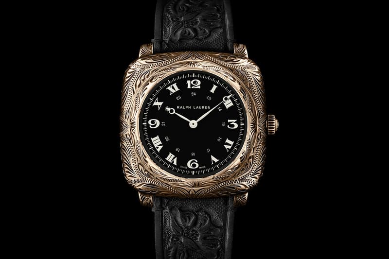 Ralph Lauren Western Black Dial Cushion Watches | Hypebeast